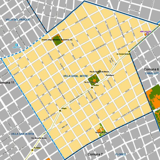 Información del barrio Villa General Mitre de Buenos Aires | Colegios en Buenos Aires