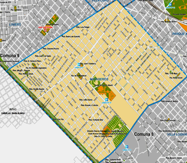 Información del barrio de Mataderos de Buenos Aires | Colegios en ...