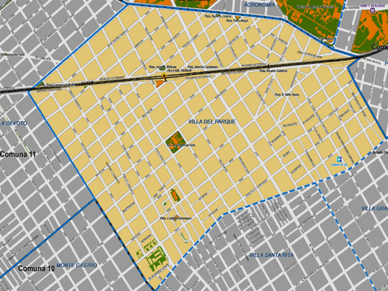 Información del barrio de Villa del Parque de Buenos Aires | Colegios ...