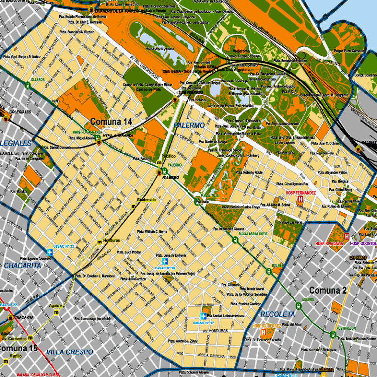 Información del barrio de Palermo de Buenos Aires | Colegios en Buenos ...