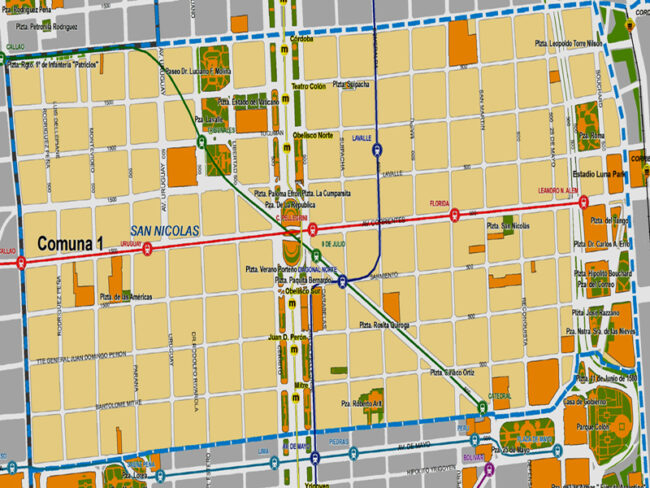 Información del barrio de San Nicolás de Buenos Aires | Colegios en ...